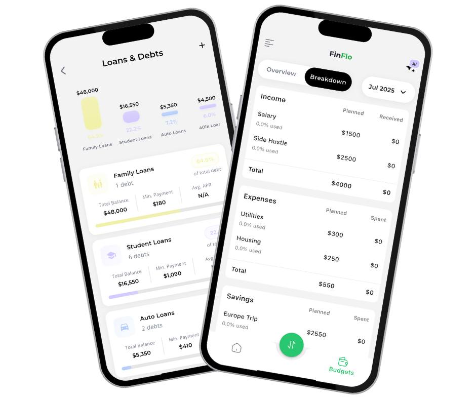 FinFlo - Smart Budget App & Expense Tracker | AI Money Management